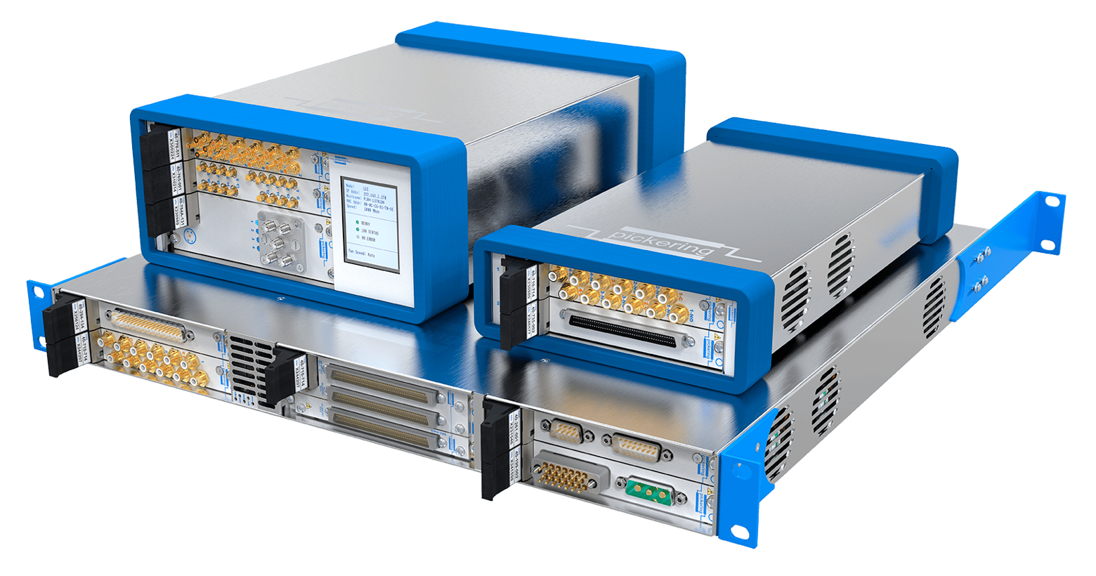Advanced Test Systems: Modular PXI, PXIe and LXI/USB Chassis Solutions
