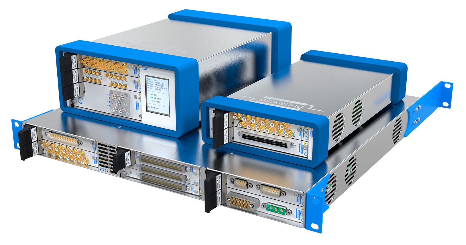 Advanced Test Systems: Modular PXI, PXIe and LXI/USB Chassis Solutions